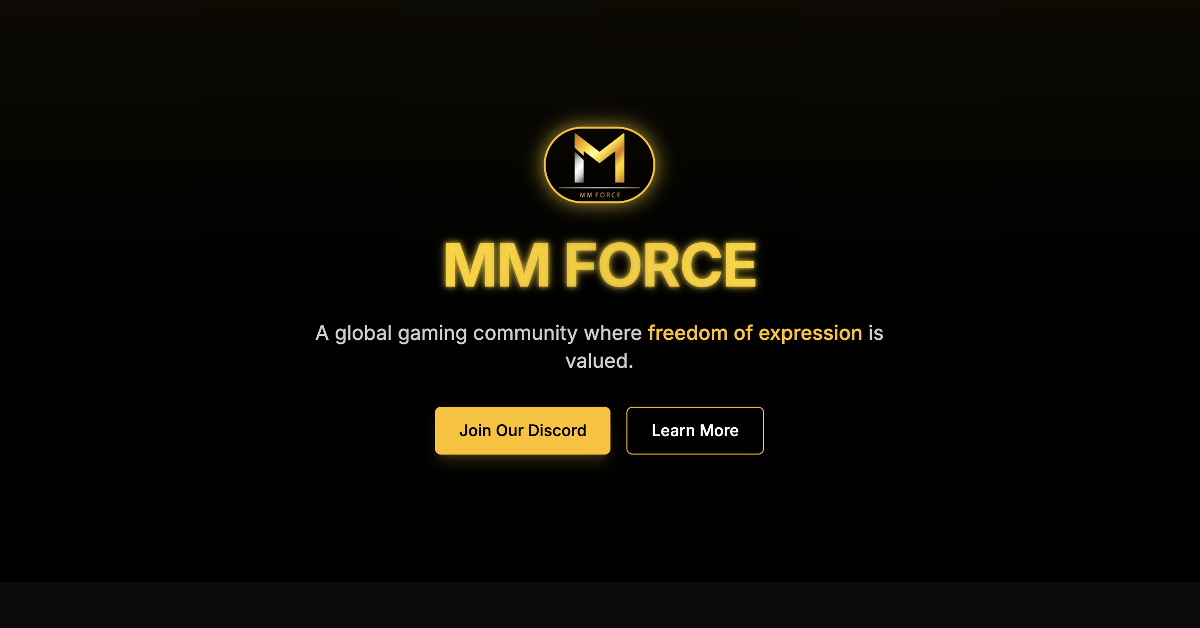 MM FORCE - Gaming Community & Discord Server | Freedom of Expression